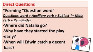 09 direct and indirect questions | PPTX
