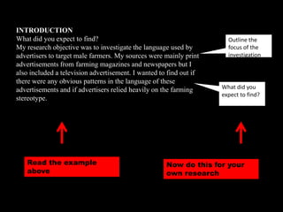 09 Doing Your Research Write Up | PPTX