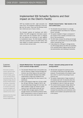 Swanson Health Case Study | PDF