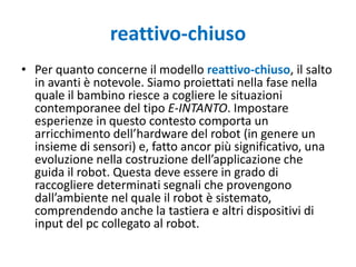 Robotica ludica e coding | PPTX | Robotics | Technology & Computing