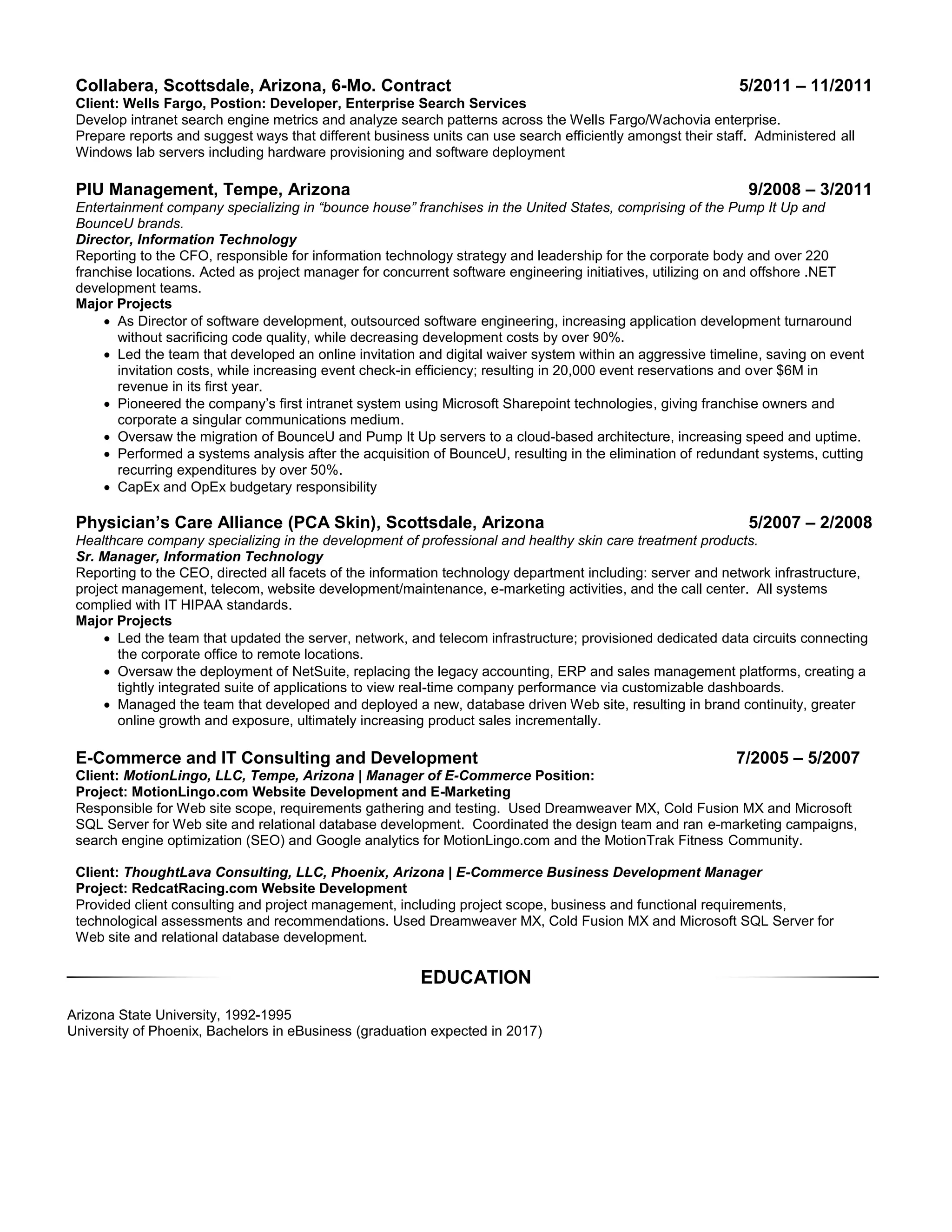 Owen Ellington Resume | PDF