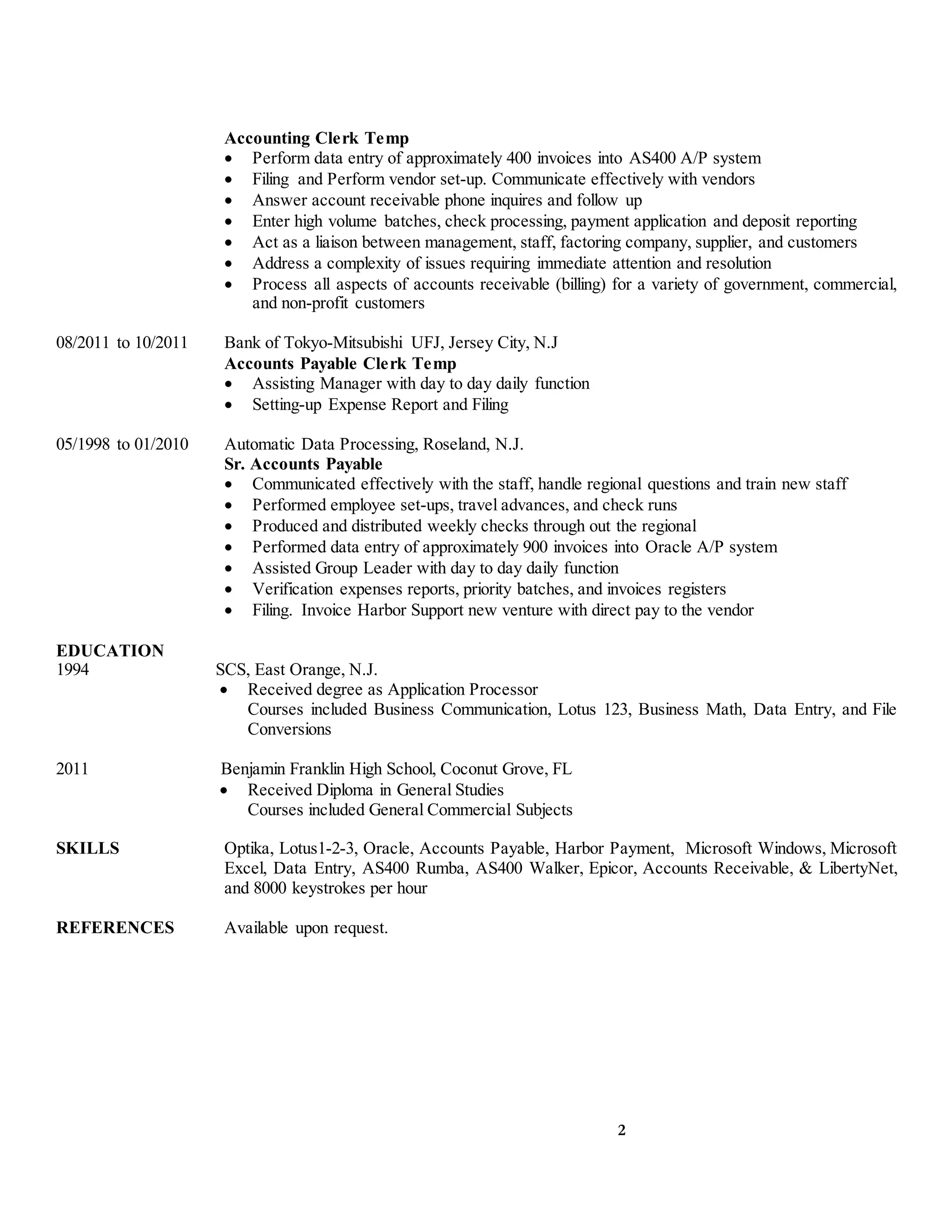 MADELINE+UPDATED+RESUMES | PDF