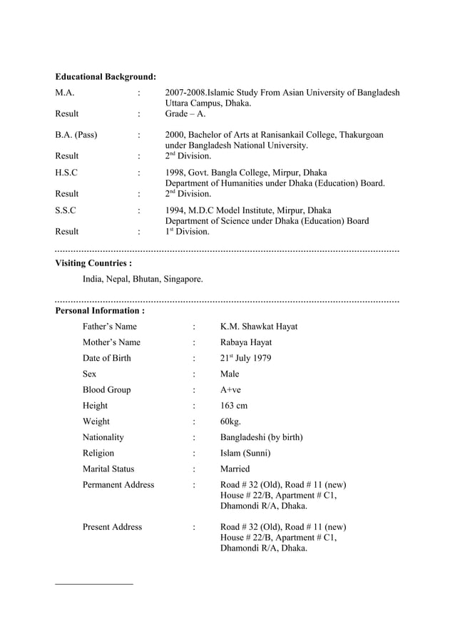 Rasheed CV. Files | DOC