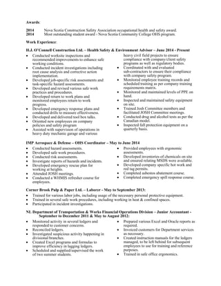 RESUME - Brendan Buckle | PDF