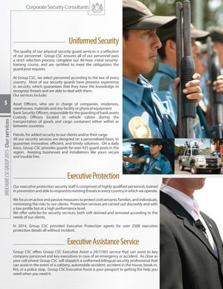 Group CSC Brochure English 2015 | PDF