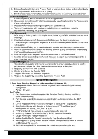 Vendor Quality_Chander Parkash | PDF