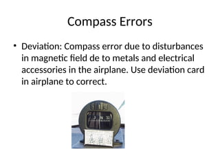 Aircraft instrumentation aerospace engineering | PPT