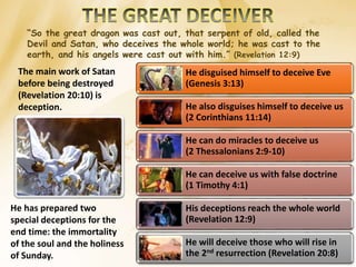 09 end time deceptions | PPTX