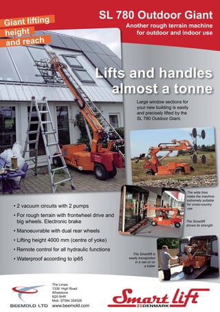 Datasheet SL 780 Outdoor Giant Beemold 052016 | PDF