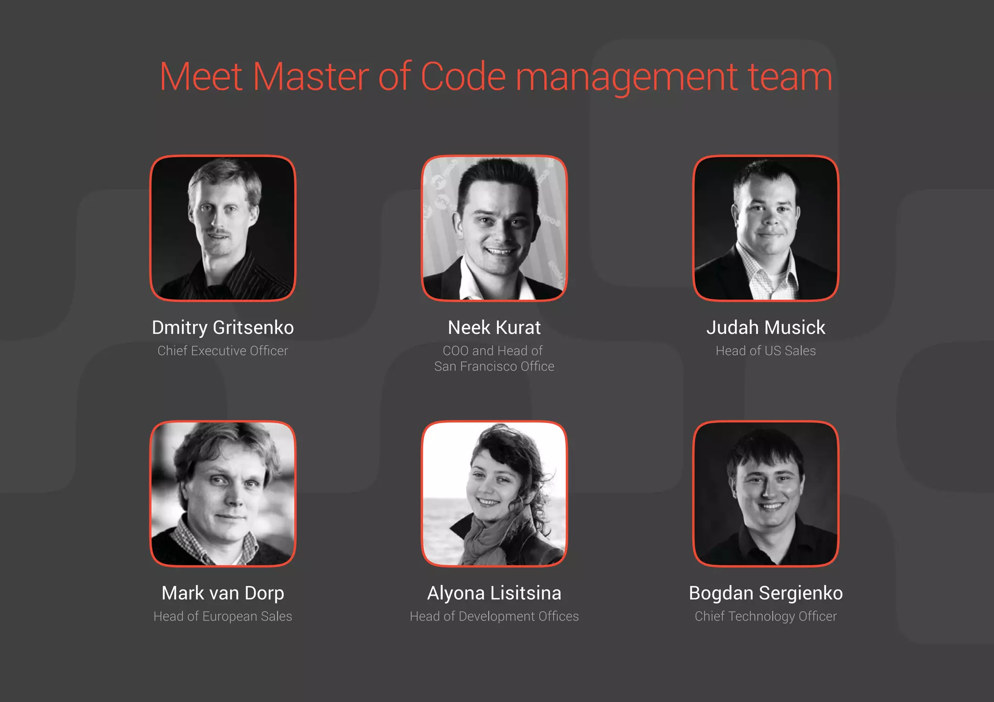 Master of Code brochure | PDF