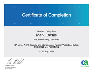 Layer 7 API Gateway Present & Position | PDF | Internet | Computing