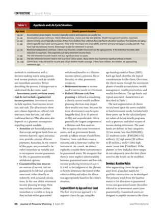 Decision Matrix Approach to Retirement Inc Port Design | PDF