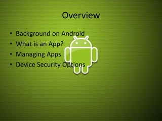Managing Apps | PPT