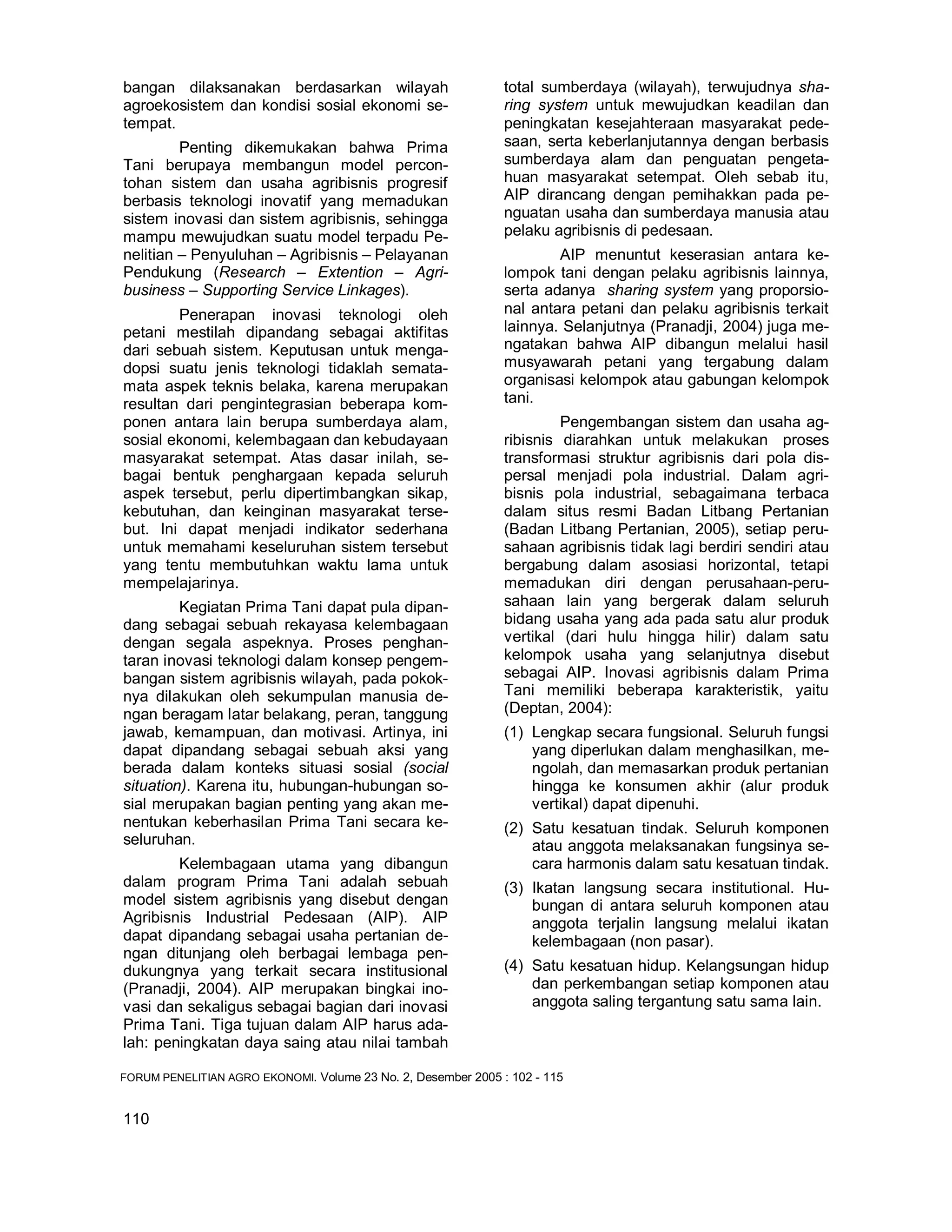 Pembangunan Pedesaan dengan Pendekatan Komunitas | PDF