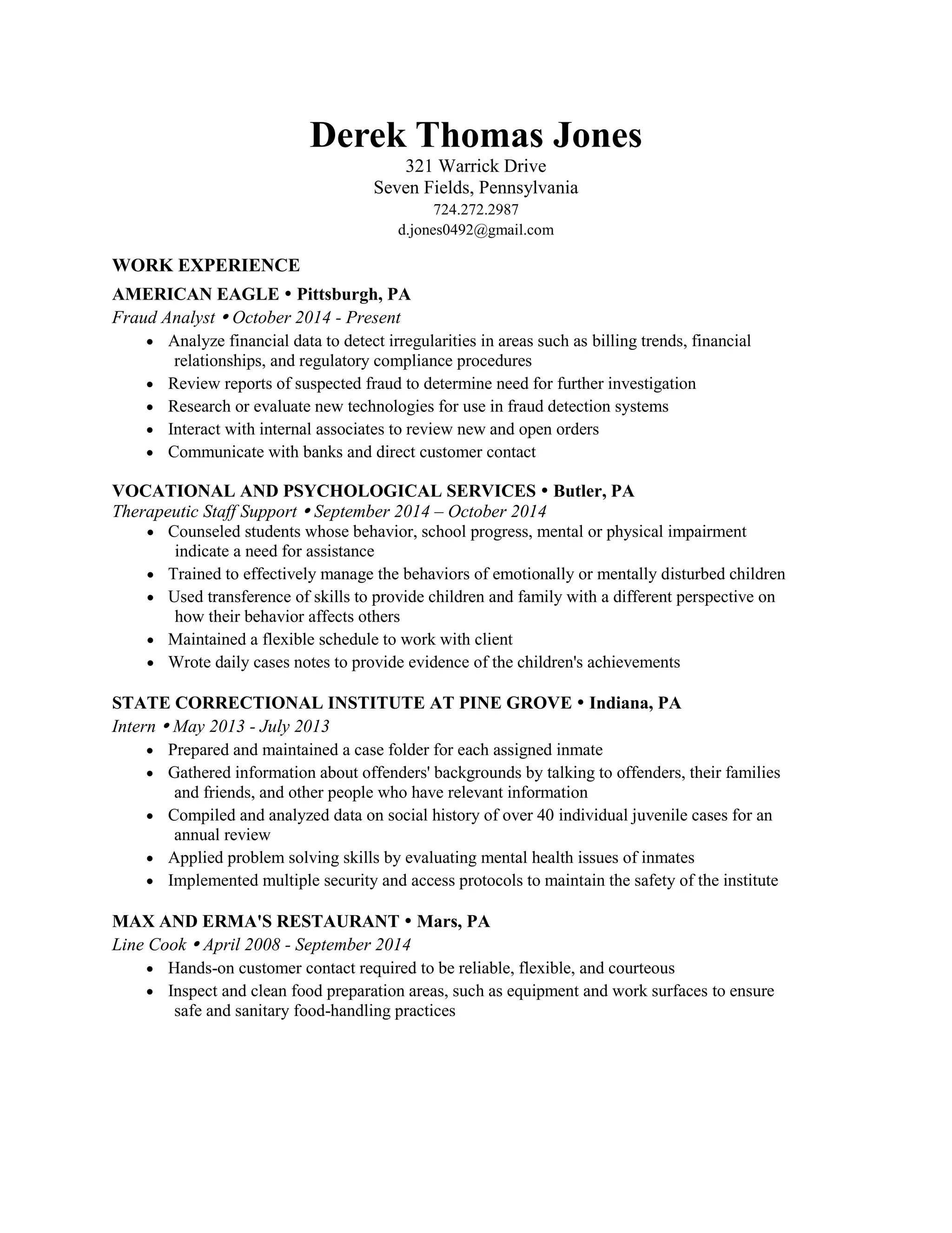 DerekTJones_Resume | DOCX