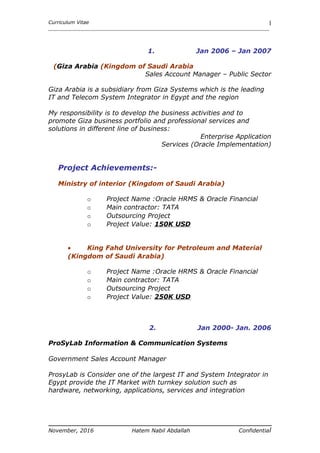 hatem Update CV | DOC