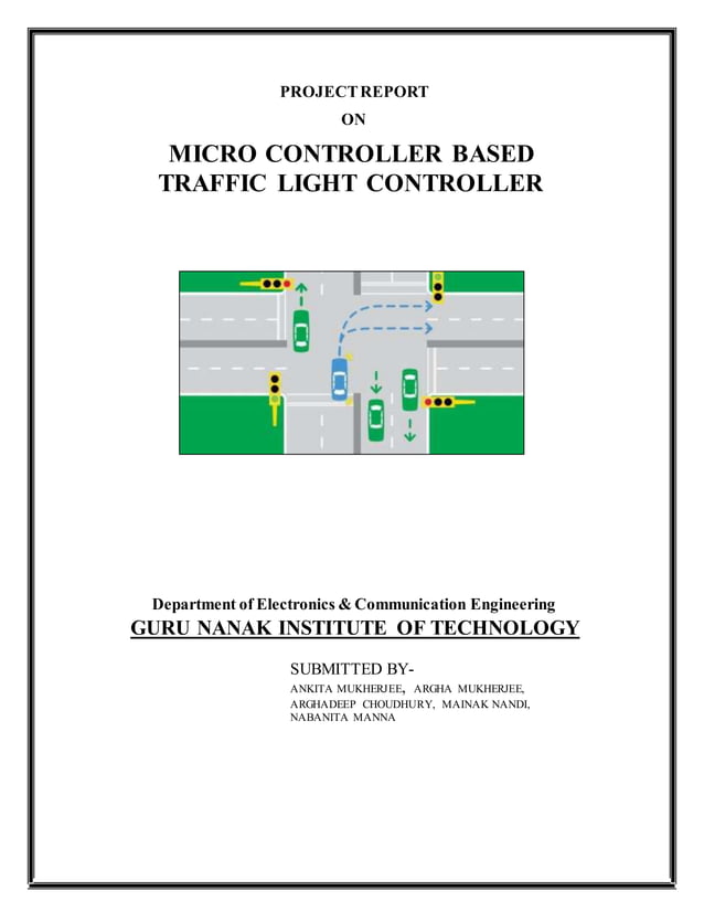 4 Way traffic controll new | DOCX | Computing | Technology & Computing