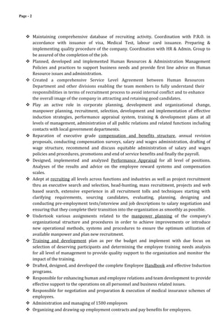 C.V (Update) 2016 | DOC