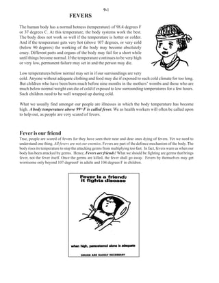 09 fevers | PDF | Cold and Flu | Diseases and Conditions