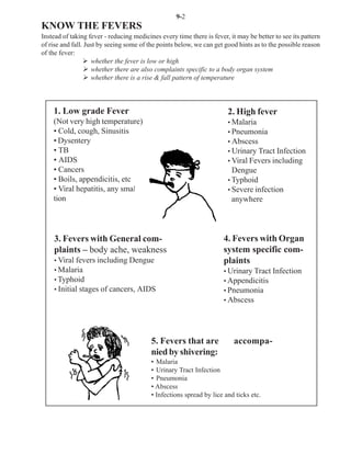 09 fevers | PDF | Cold and Flu | Diseases and Conditions