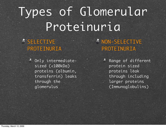Proteinuria | PPT