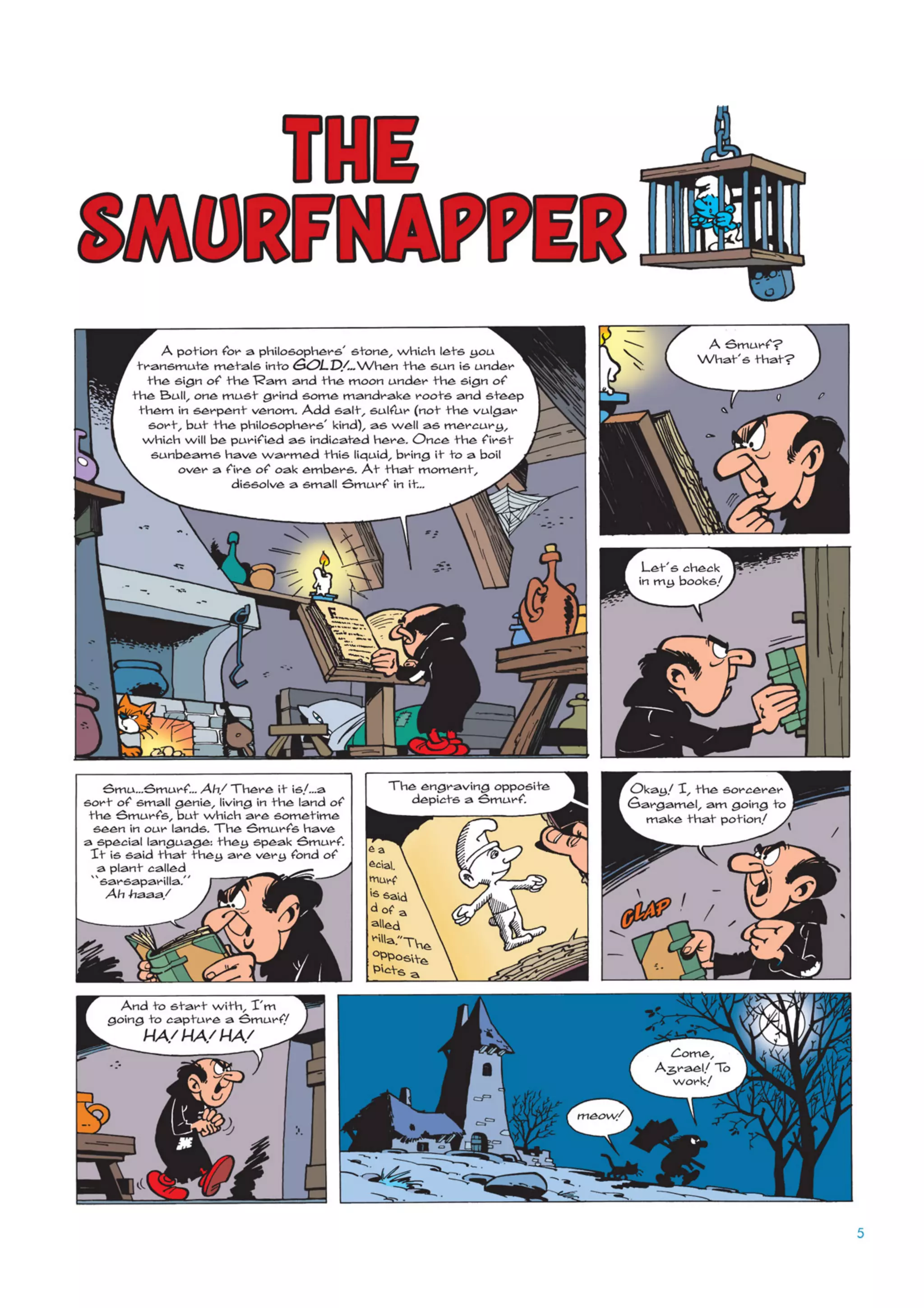 09 gargamel and the smurfs | PDF