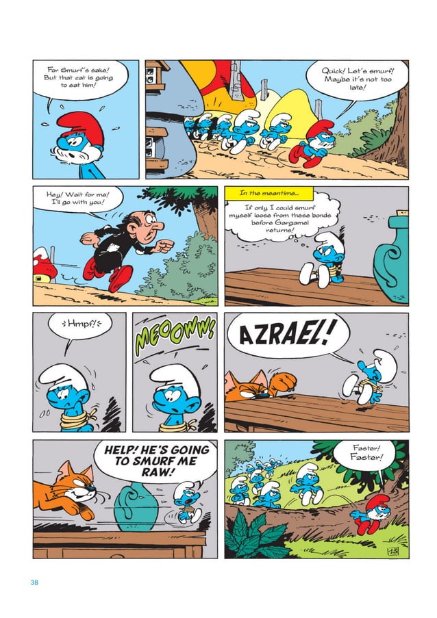 09 gargamel and the smurfs | PDF