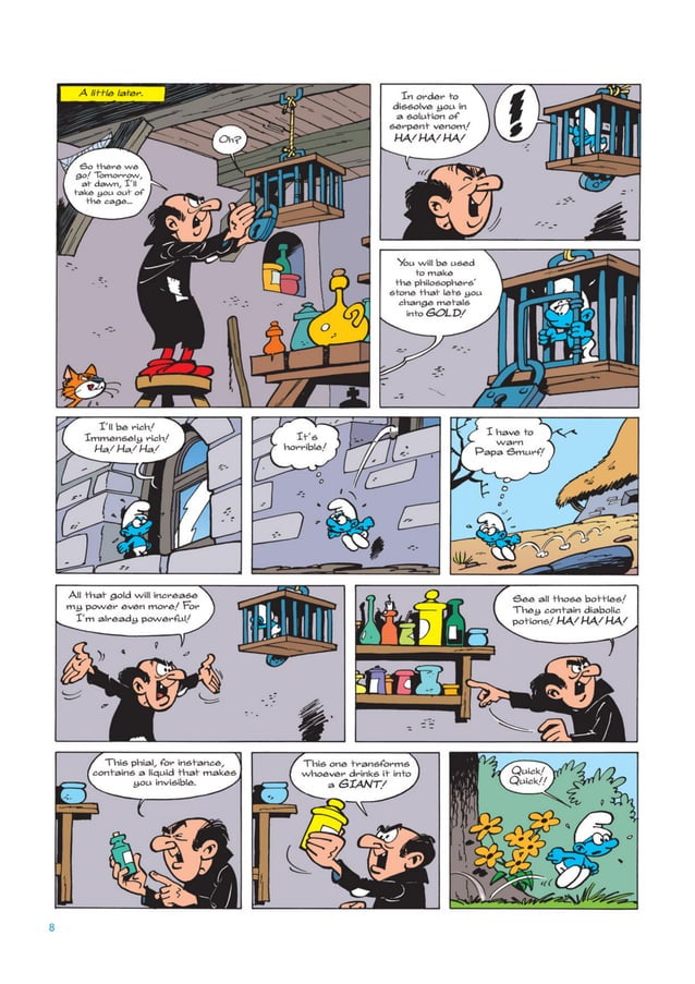 09 gargamel and the smurfs | PDF
