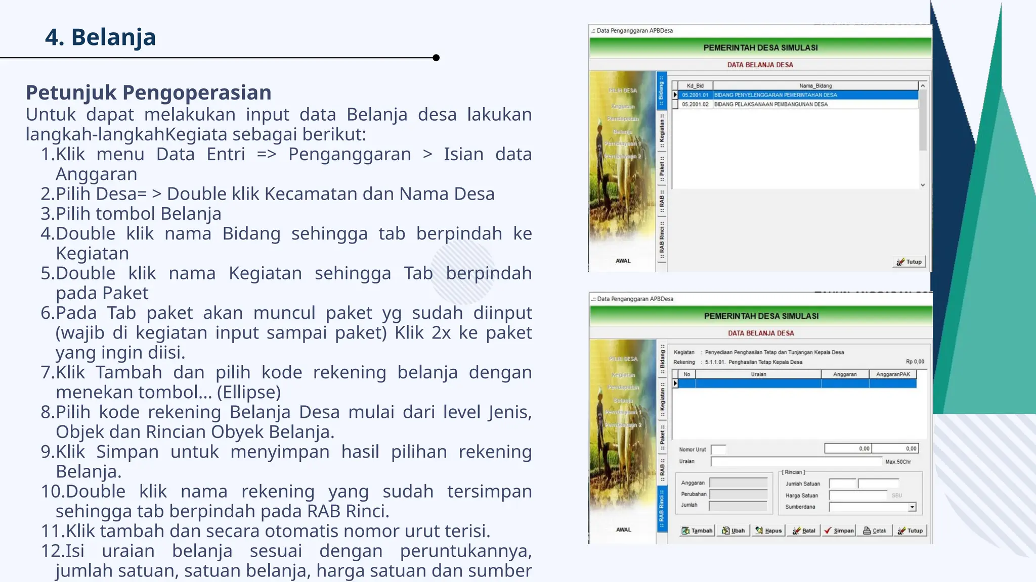 Materi Aplikasi Sistem Keuangan Desa (Siskeudes) 2024.pptx