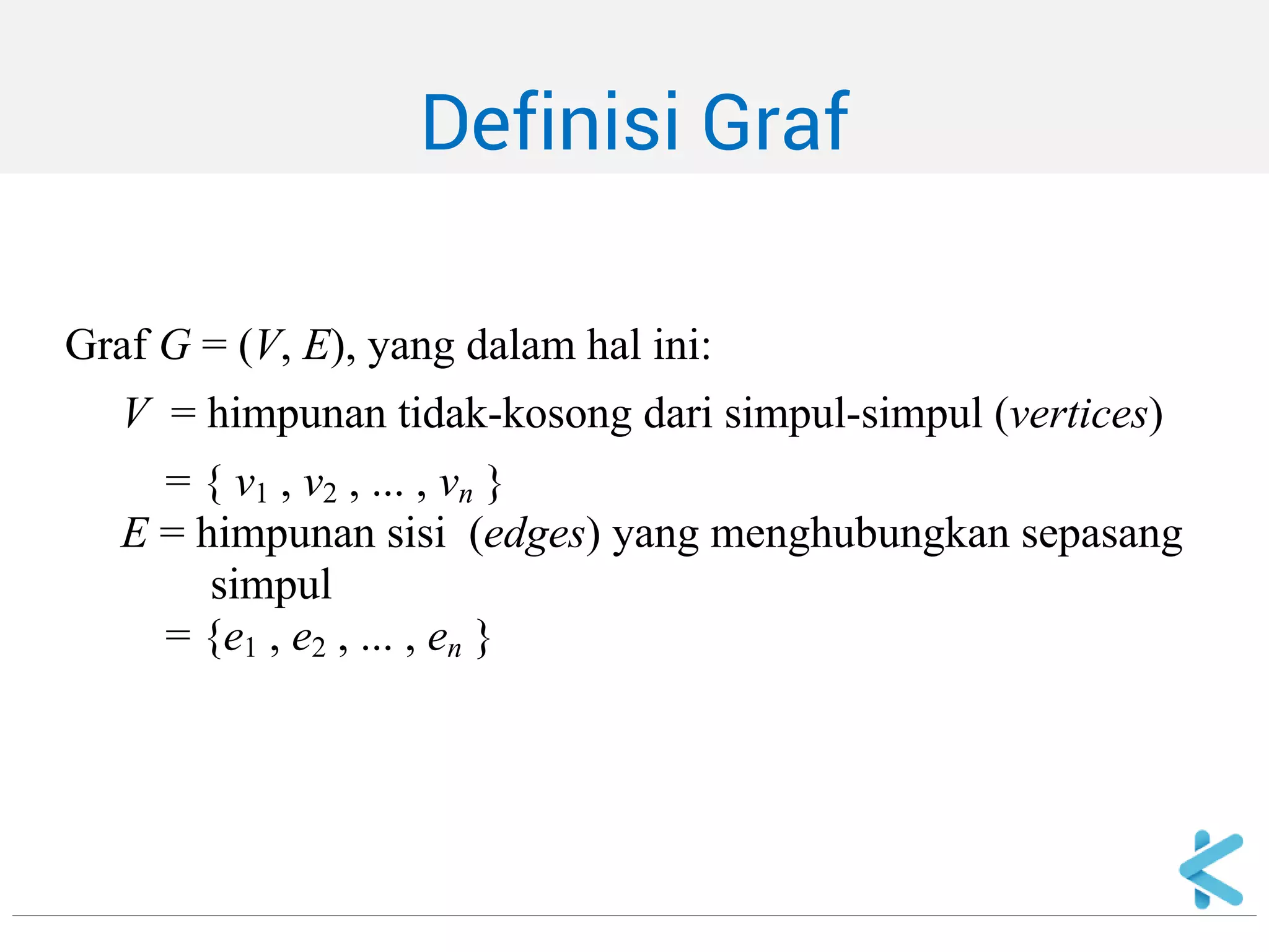 Matematika Diskrit - 09 graf - 01 | PDF