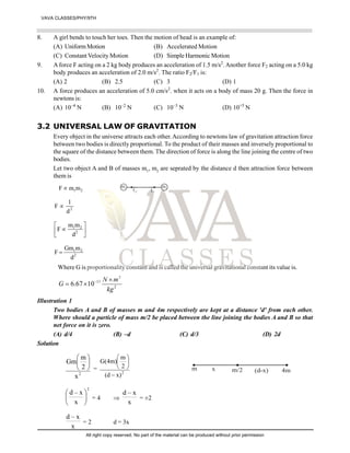 class 9 science chapter gravitation pdf | PDF