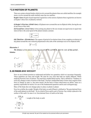 class 9 science chapter gravitation pdf | PDF