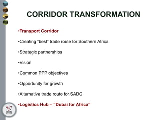 Growth through corridor and port development | PDF