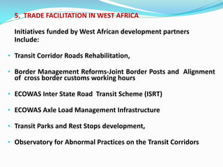 Port evolution in Africa | PPT