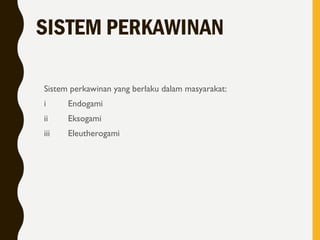 hukum perkawinan adat dalam hukum adat yang menjelaskan mengenai sistem ...