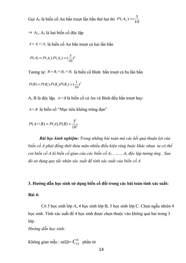 09 huong dan_giai_toan_xac_suat | PDF