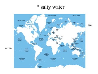 Hydrosphere: basic vocabulary | PPT