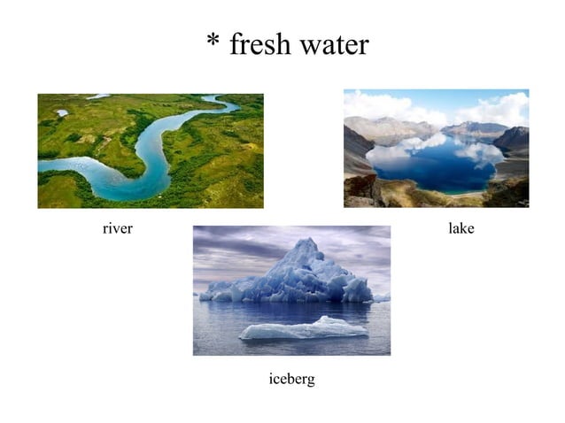 Hydrosphere: basic vocabulary | PPT