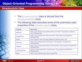 09 iec t1_s1_oo_ps_session_13 | PPT