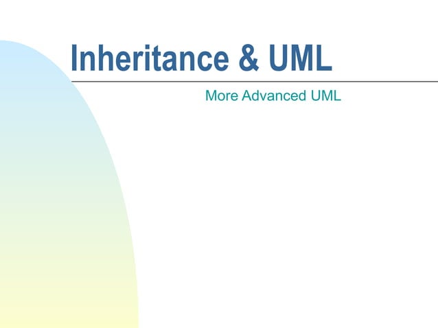 09 inheritance and_uml | PPT