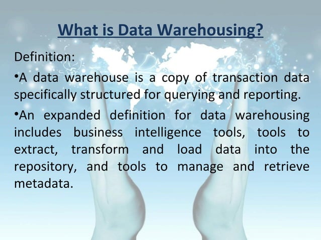 data warehousing | PPT