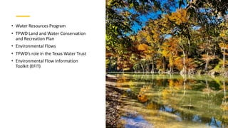 Texas Parks & Wildlife Department Updates - Marty Kelly | PDF