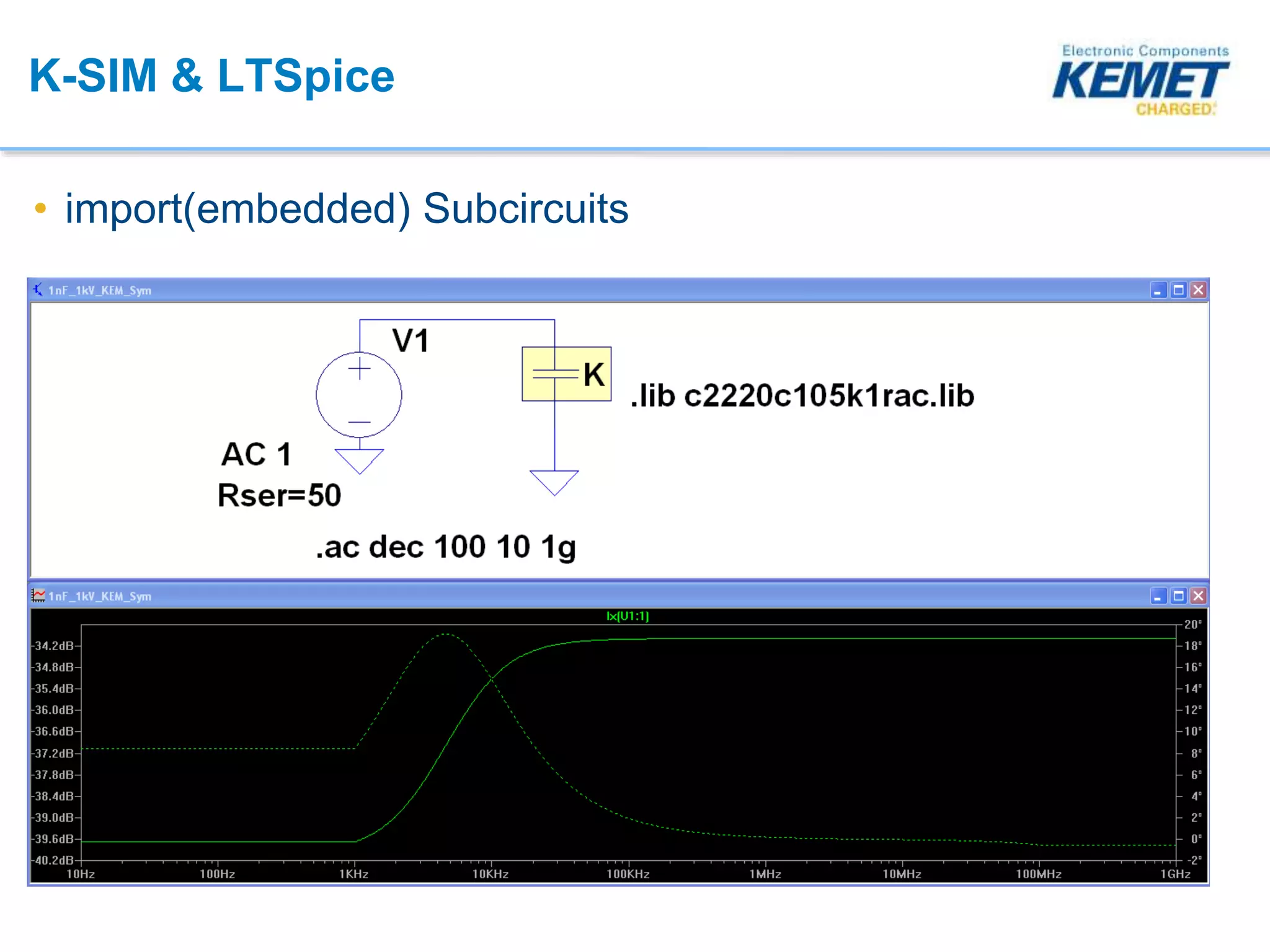 KEMET Webinar - Using KSIM and LTSpice | PPTX