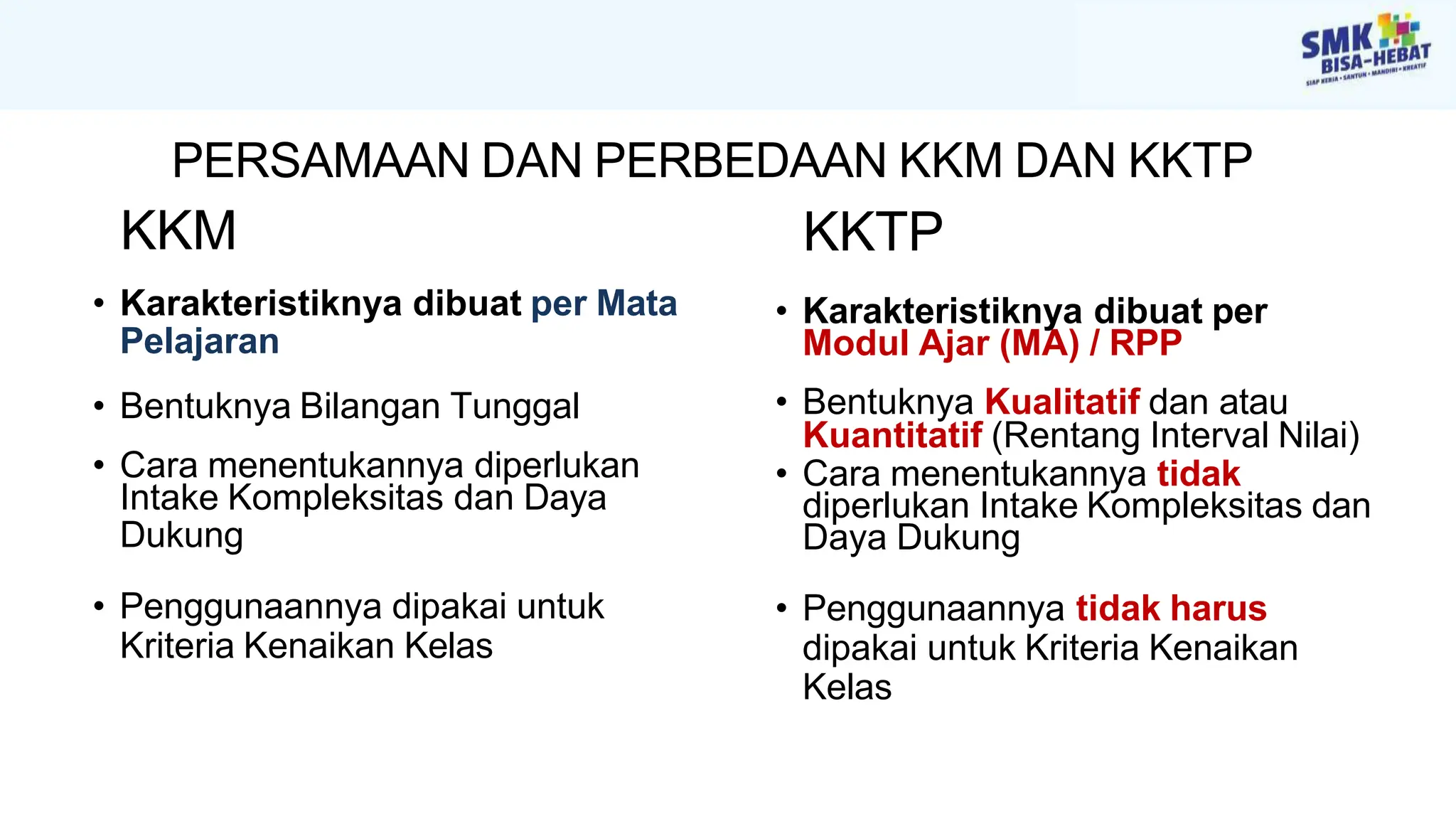 Kriteria Ketercapaian Tujuan Pembelajaran (KKTP) | PPTX