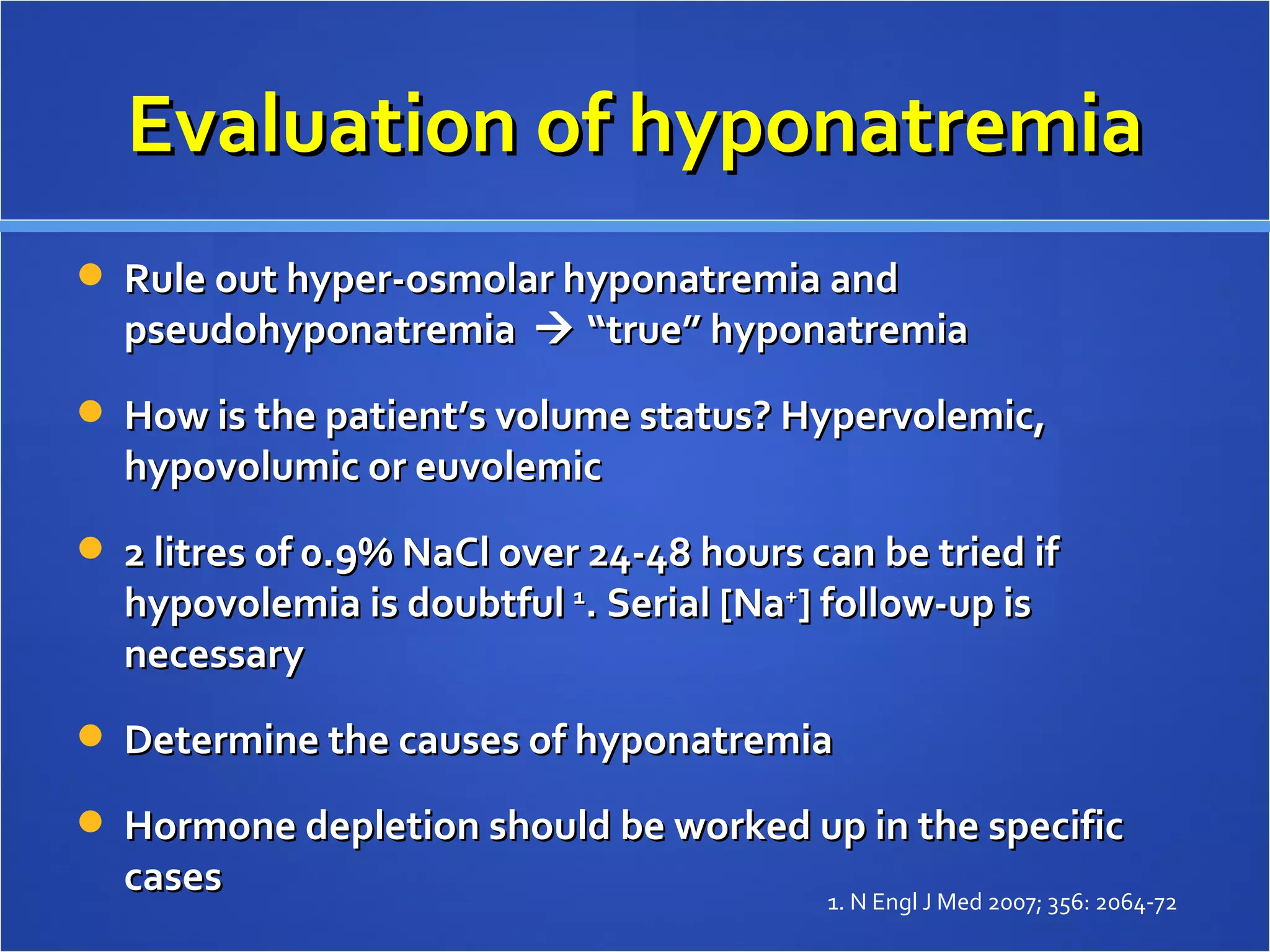 TAEM10:Electrolyte emergency | PPT
