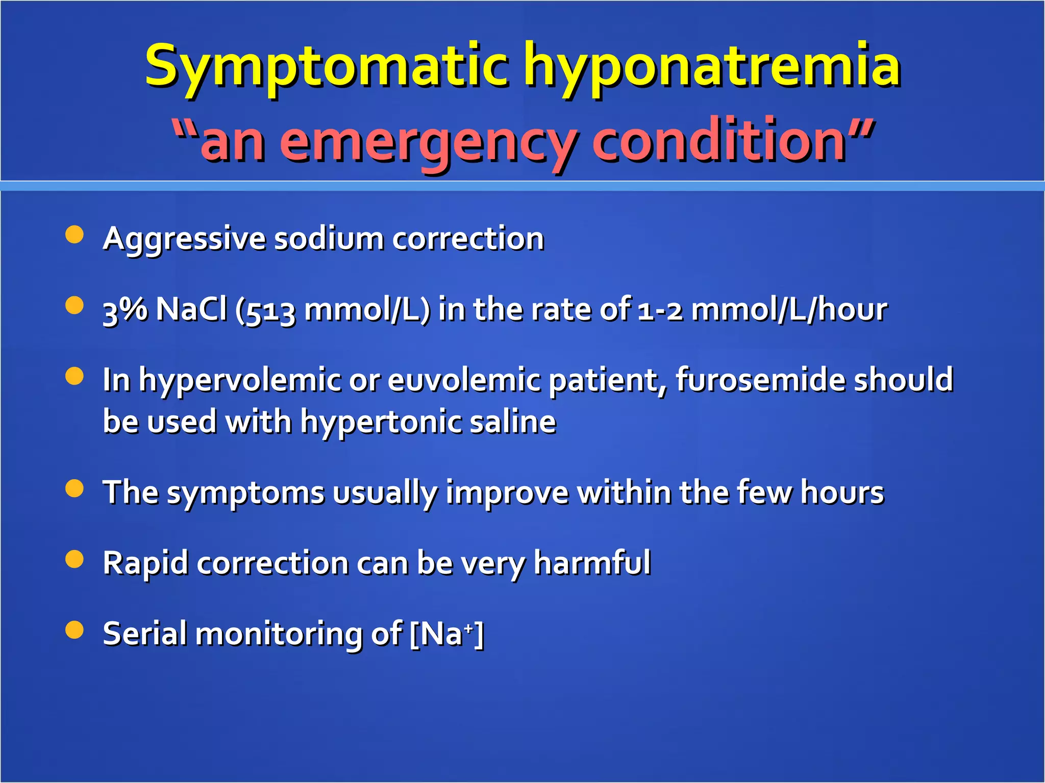 TAEM10:Electrolyte emergency | PPT