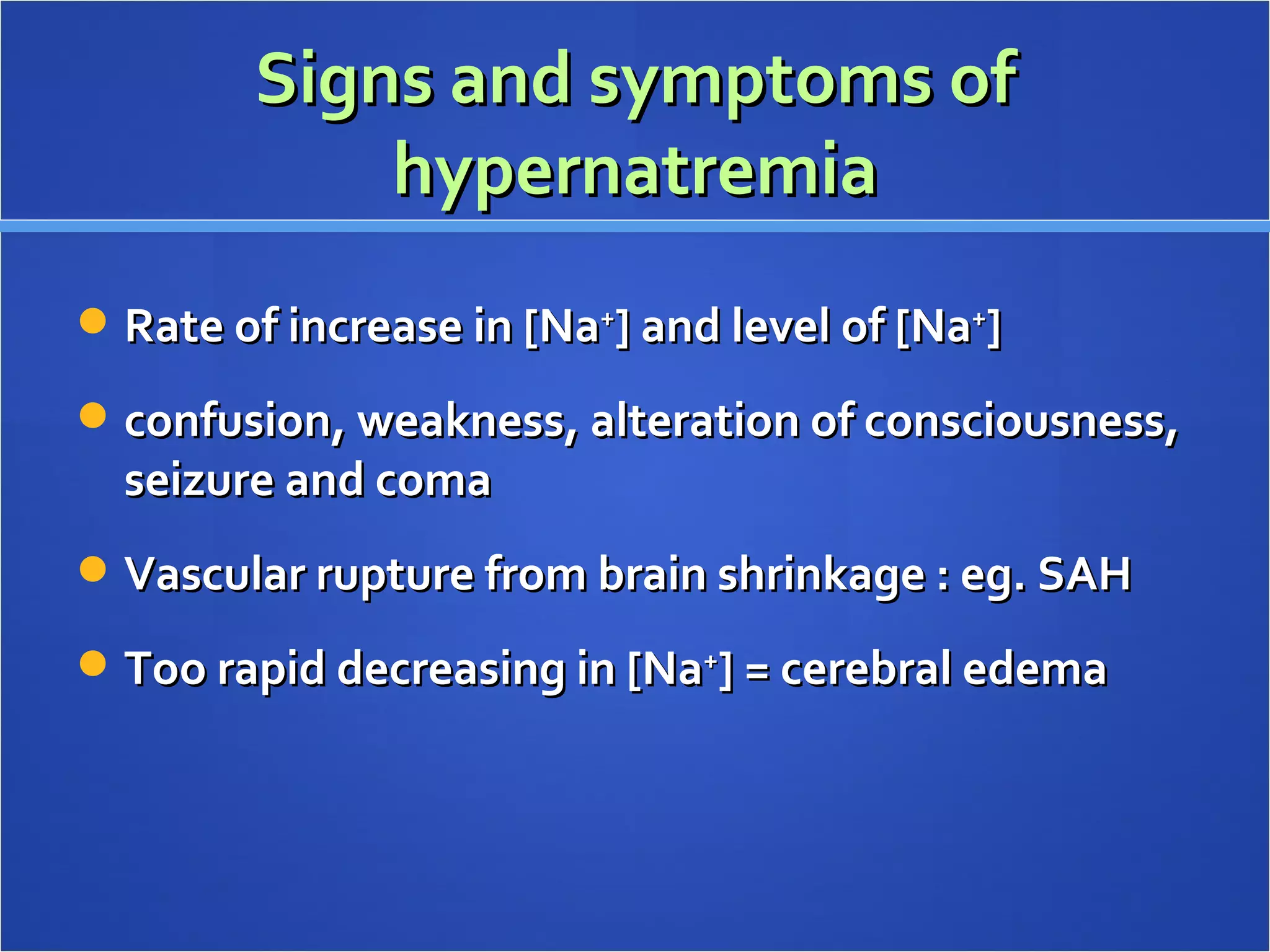 TAEM10:Electrolyte emergency | PPT