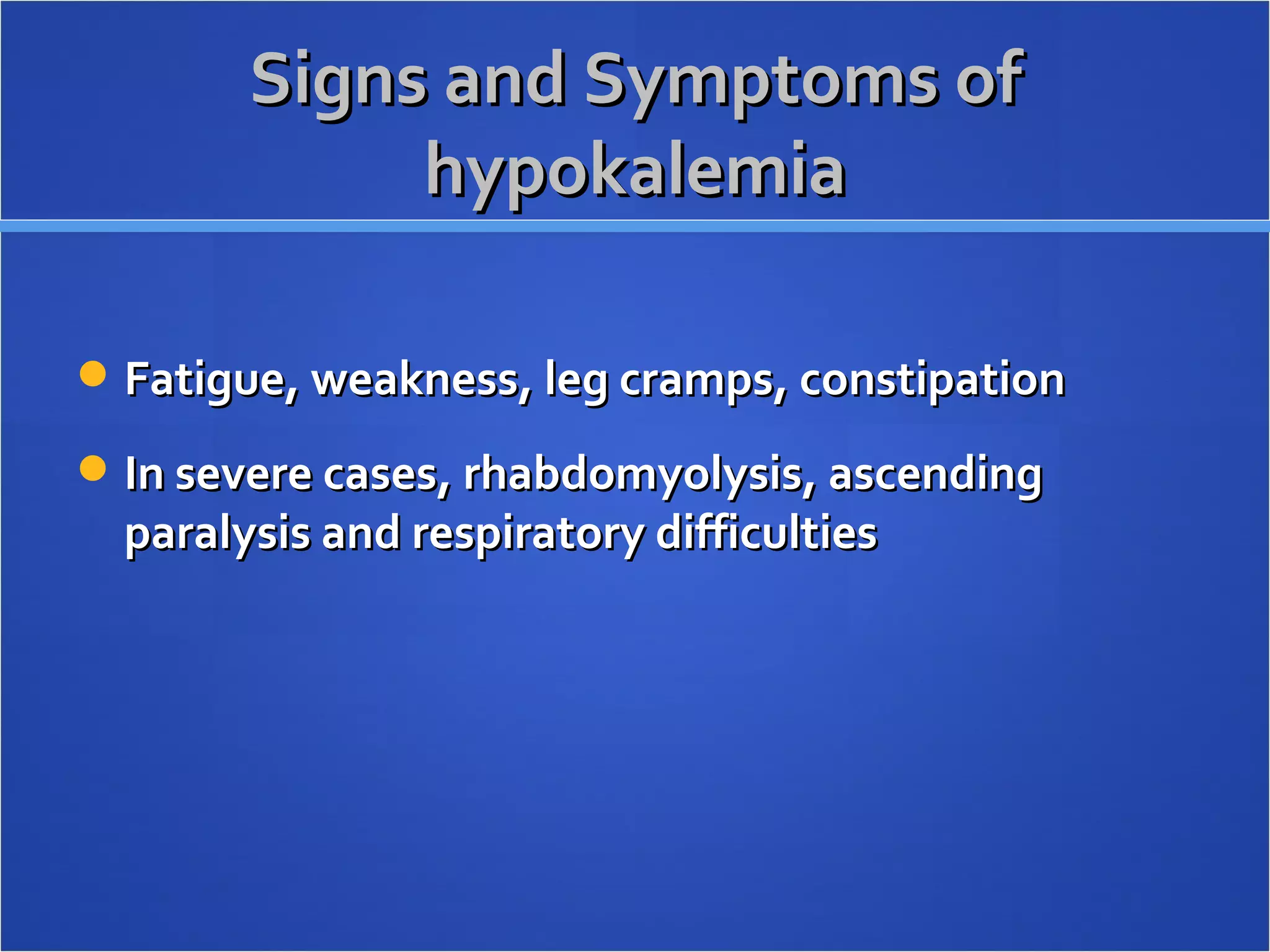 TAEM10:Electrolyte emergency | PPT