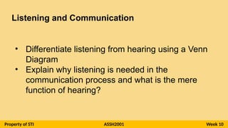 Strategies in Communication process .... | PPT