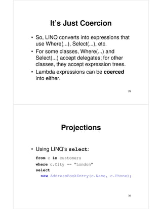 linq with Exampls | PDF